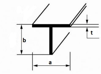 Tērauda T-profils - SteelTech